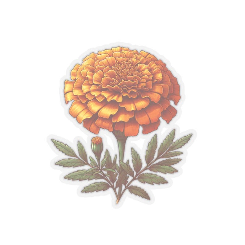 Birth Flower Sticker, Laptop Vinyl Decal, Planner Stickers, Birth Month ...