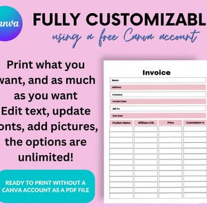 Craft Business Planner: Printable Handmade Business Organizer (digital ...