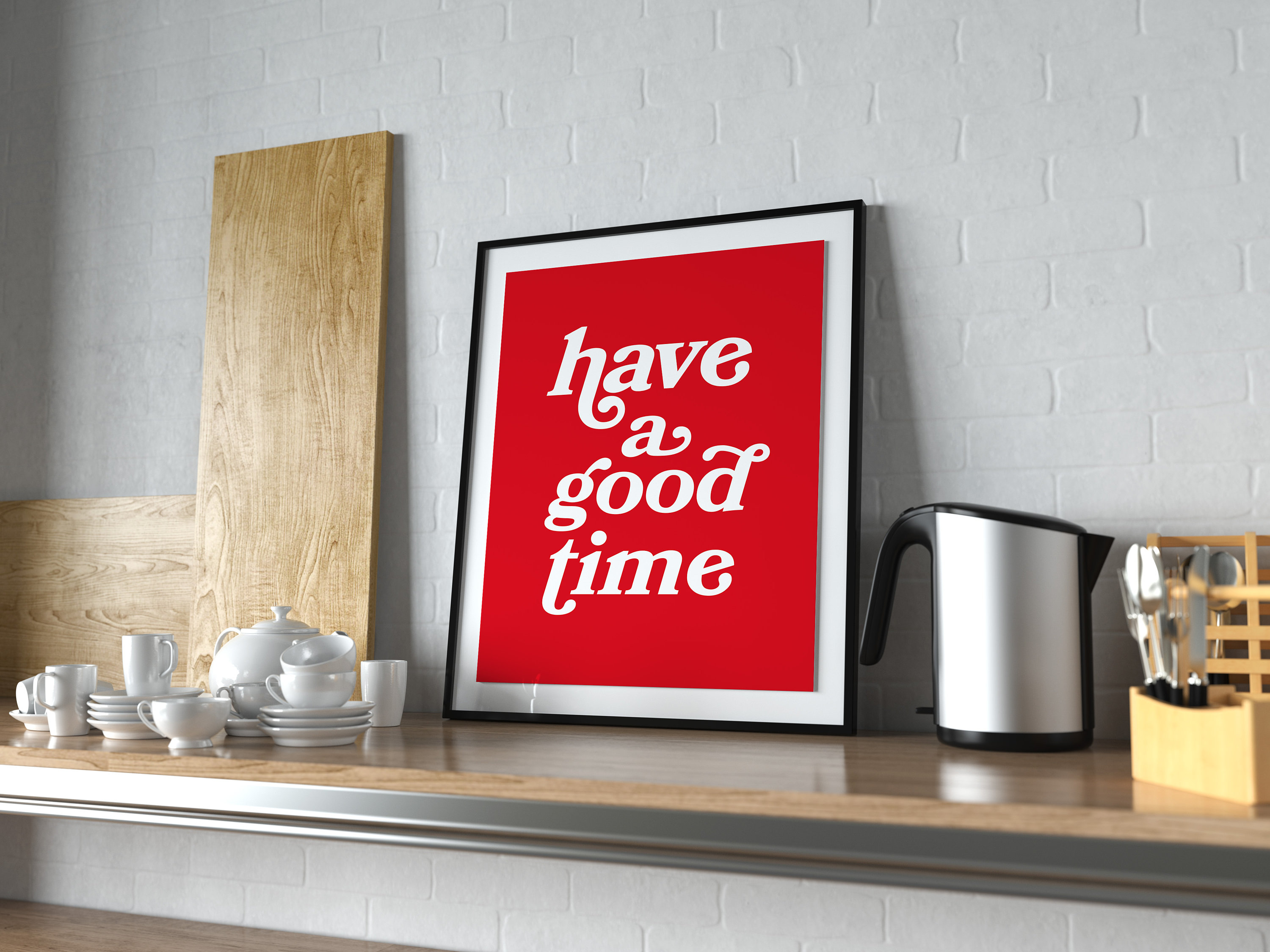 Have a Good Time Poster, Retro Style Print, Thanks for Coming Print ...