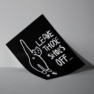 Shoes off Sign, Shoes off Please Poster, Digital Download, Digital ...