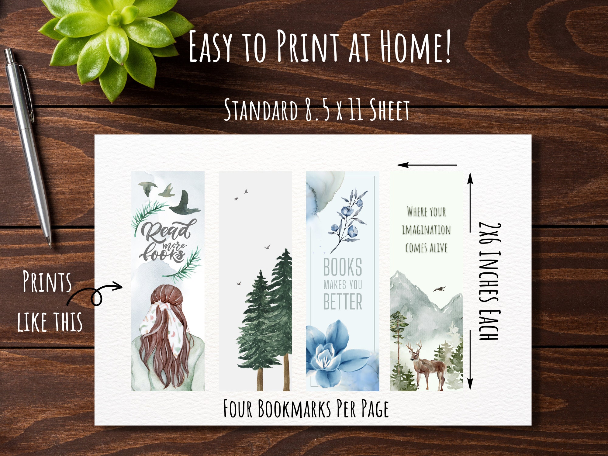 Set of 4 Velaris Library Cards, ACOTAR Printable Bookmarks, Sarah J ...