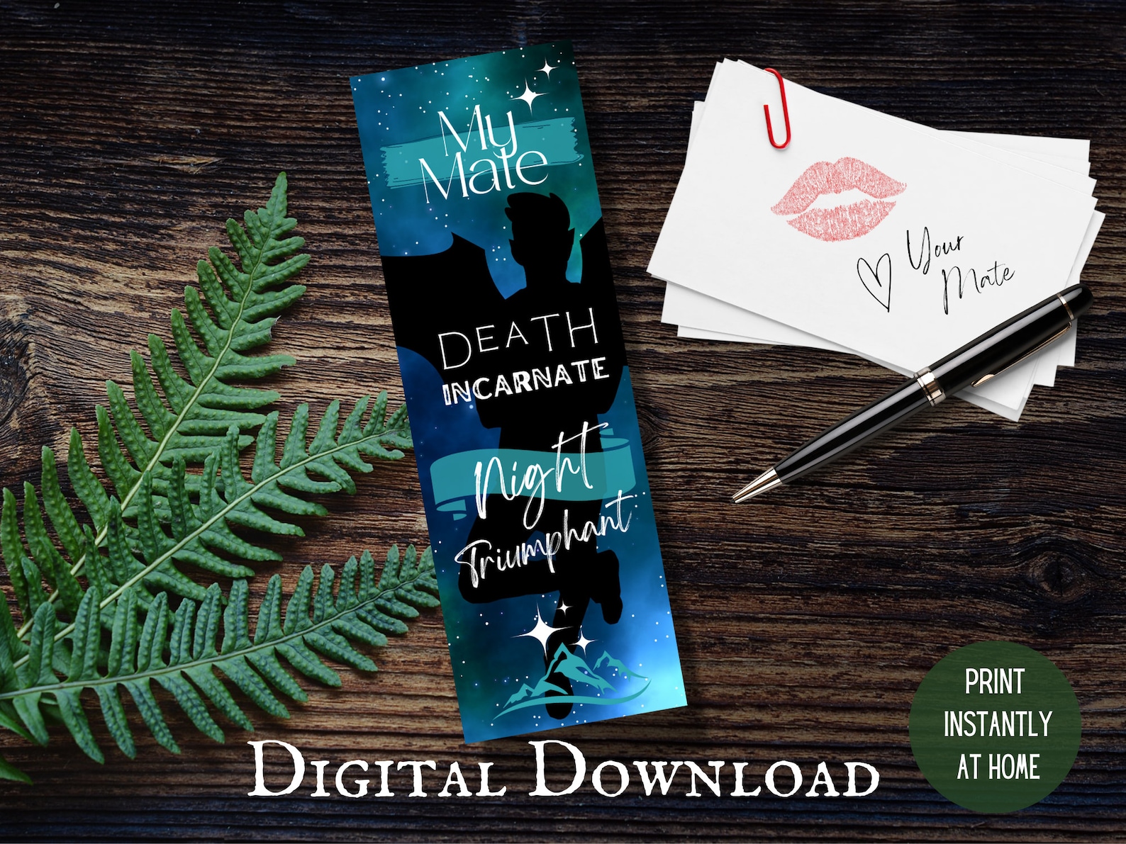 ACOTAR Printable Bookmarks, Sarah J Maas Quotes, A Court of Thorns and ...