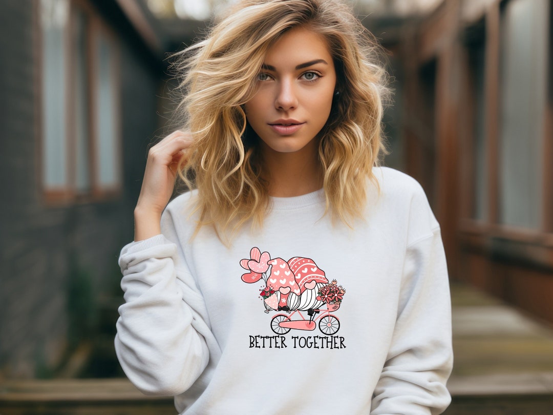 Better Together Featuring Gnome Comfort Colors Long Sleeve Long Sleeve ...