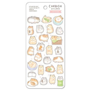 Cherish Sticker Sheets by Mind Wave Cute Kawaii Baby Animals Rabbit ...