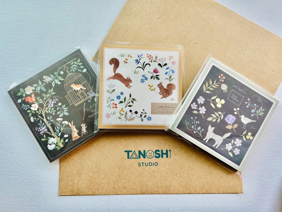 Night Life Forest Sticky Notes | Made in Japan | Cute Kawaii Pet Dog ...