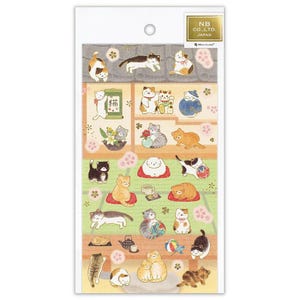 Japanese Animal Stamp Sticker Sheets Made in Japan Japanese Paper for ...