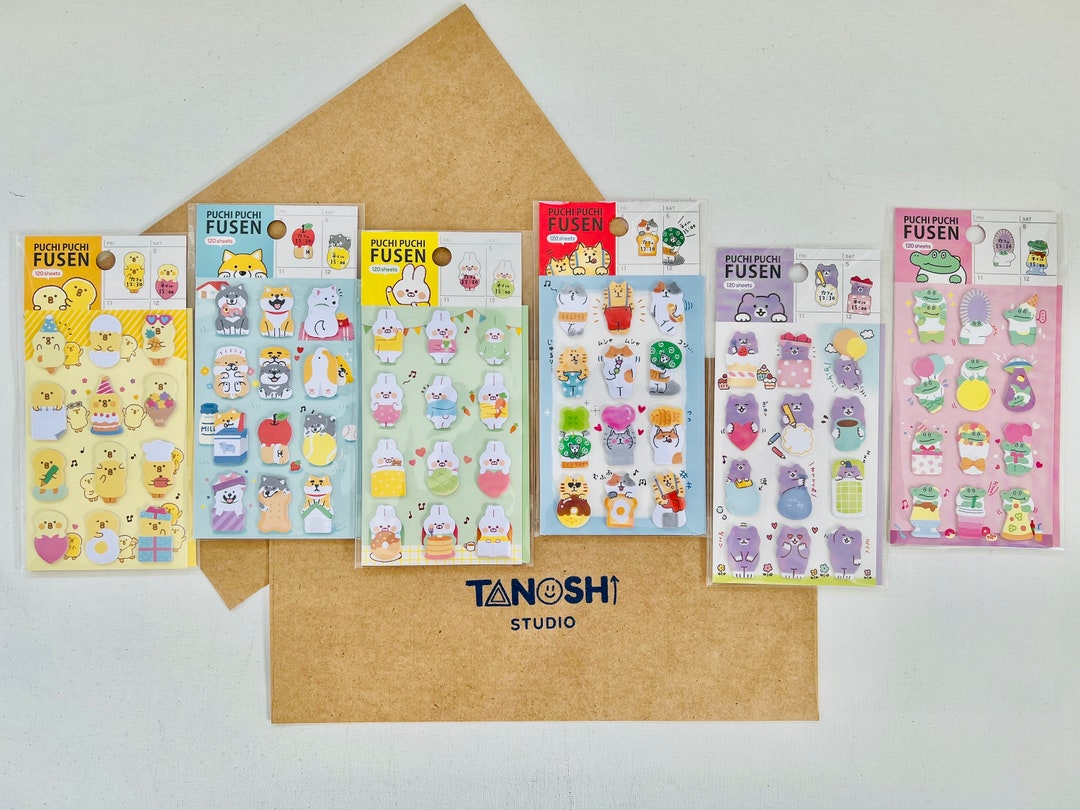 Puchi Puchi Fusen Pop up Stickers by Mind Wave Cute Kawaii for ...