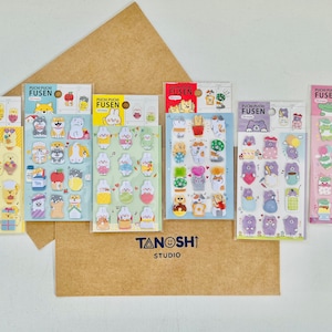 Puchi Puchi Fusen Pop up Stickers by Mind Wave Cute Kawaii for ...