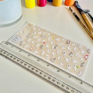 Baby Seal Stickers Cute Animal Sticker Sheets Mame Mame Mind Wave for ...