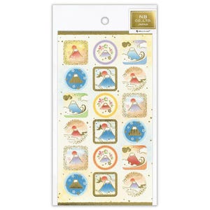 Japanese Animal Stamp Sticker Sheets Made in Japan Japanese Paper for ...