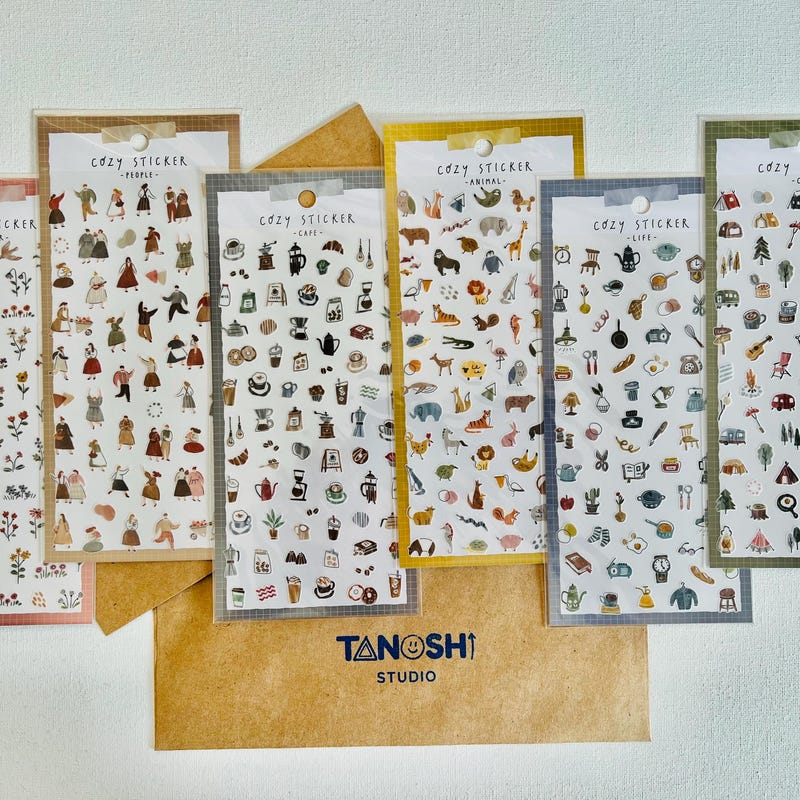 Japanese Stickers - Etsy