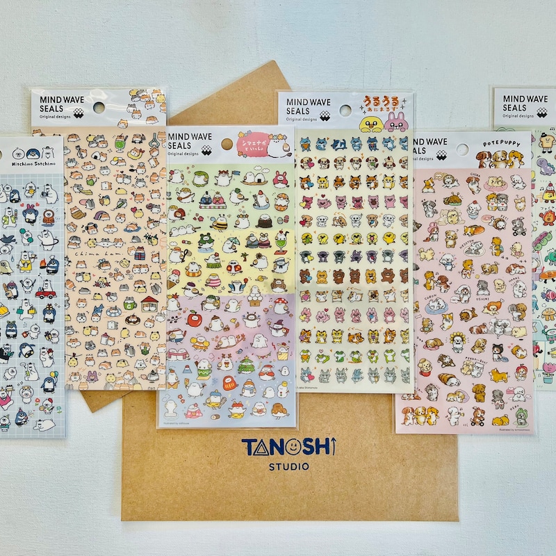 Mini Character Sticker - Etsy