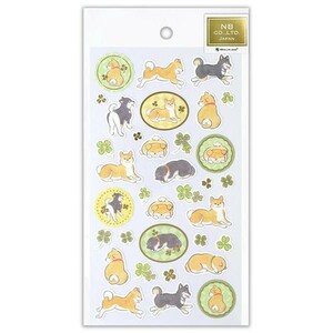 Decoration Animal Stamp Sticker Sheets | Made in Japan | Gold Foil ...