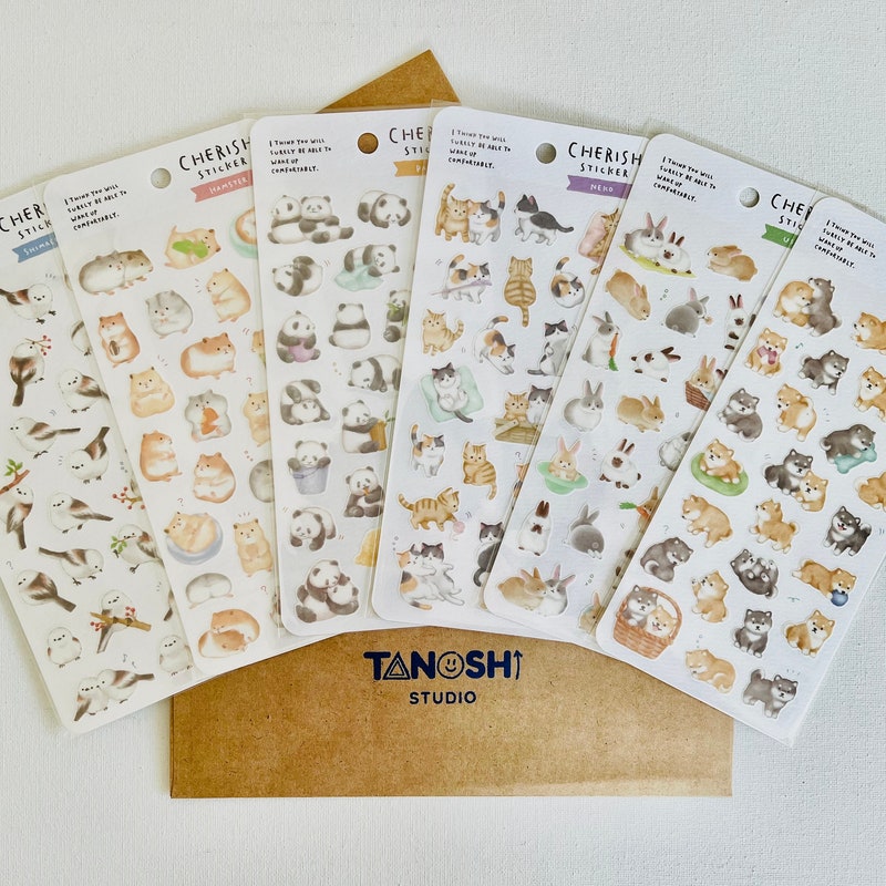 Hamster Stickers - Etsy