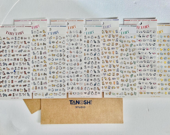 Mystery Mini Sticker Pack, Random Sticker Pack, Assorted Small Sticker ...