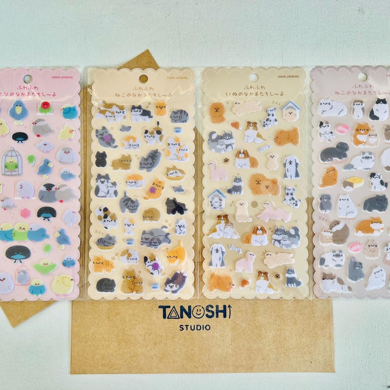 Puffy Stickers Japan - Etsy