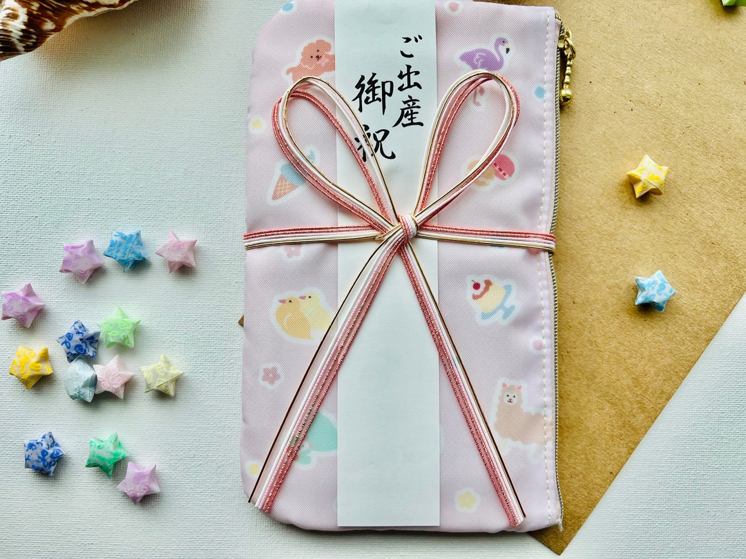 Pouch Congratulatory Gift Bag Birth Girl | Envelope for Newborn Baby ...
