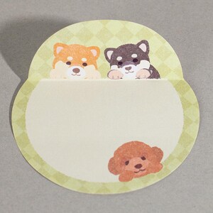 Fusen Shiba Sticky Notes Made in Japan Cute Kawaii Shiba Inu Sticky ...