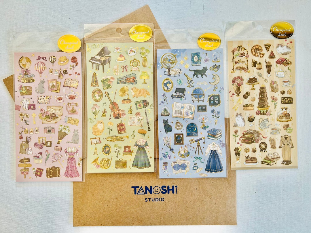 Jupine Girl Sticker Sheets by Mind Wave Cute Kawaii Vtg for ...