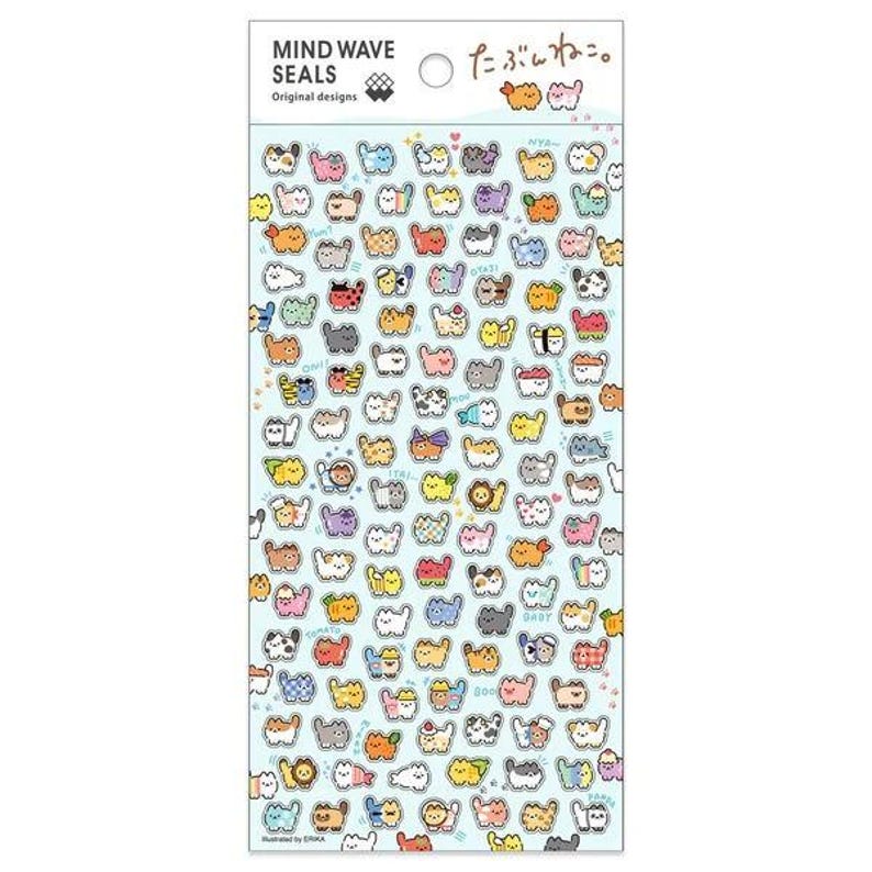 Originals Sticker Sheets by Mind Wave Cute Kawaii People Season Sushi ...