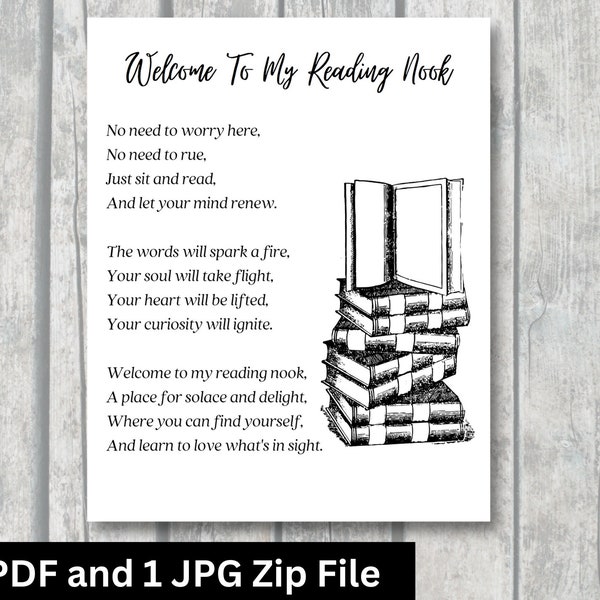 Reading Room Signs - Etsy