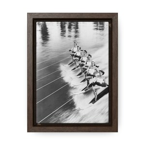 Vintage Waterski Show Photo Gallery Canvas Wraps, Vertical Frame - Etsy