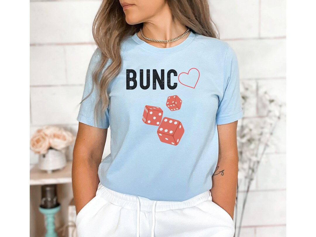 Bunco Shirt,dice Print,game Night Group Shirt,heart Print,gift for ...