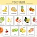 Printable Flashcards Fruits Activity Printable Flash Cards Homeschool ...