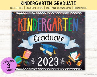 Printable Last Day of School 2023 Last Day of Kindergarten Kindergarten ...