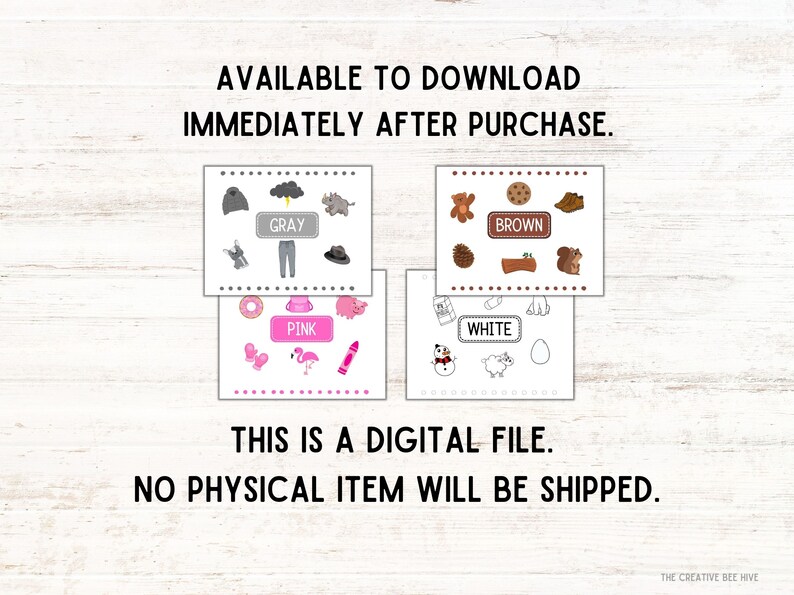 Color Matching | Printable Activity | Learning Shapes | Preschool ...