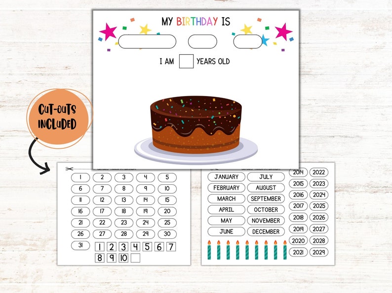 All About Me | Printable Activity | Bundle | Preschool Activity ...