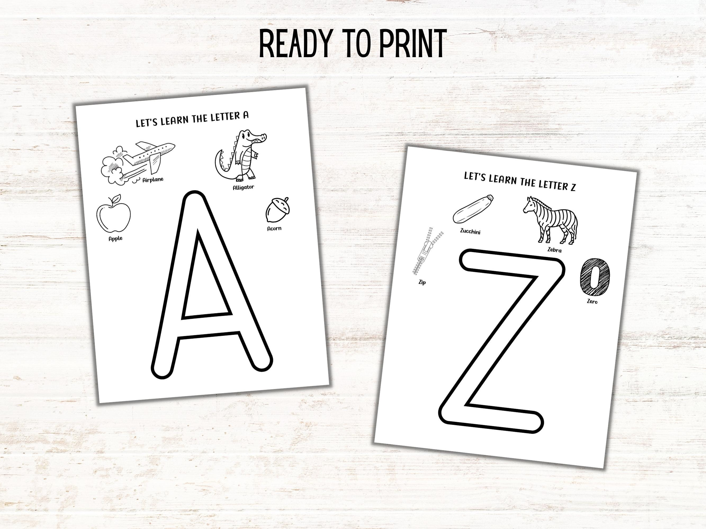 Printable Letter of the Week | Alphabet Learning | Preschool Learning ...