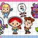 Toy Story Chibi SVG & PNG Woody Buzz Lightyear Jessie Aliens Zurg Rex ...