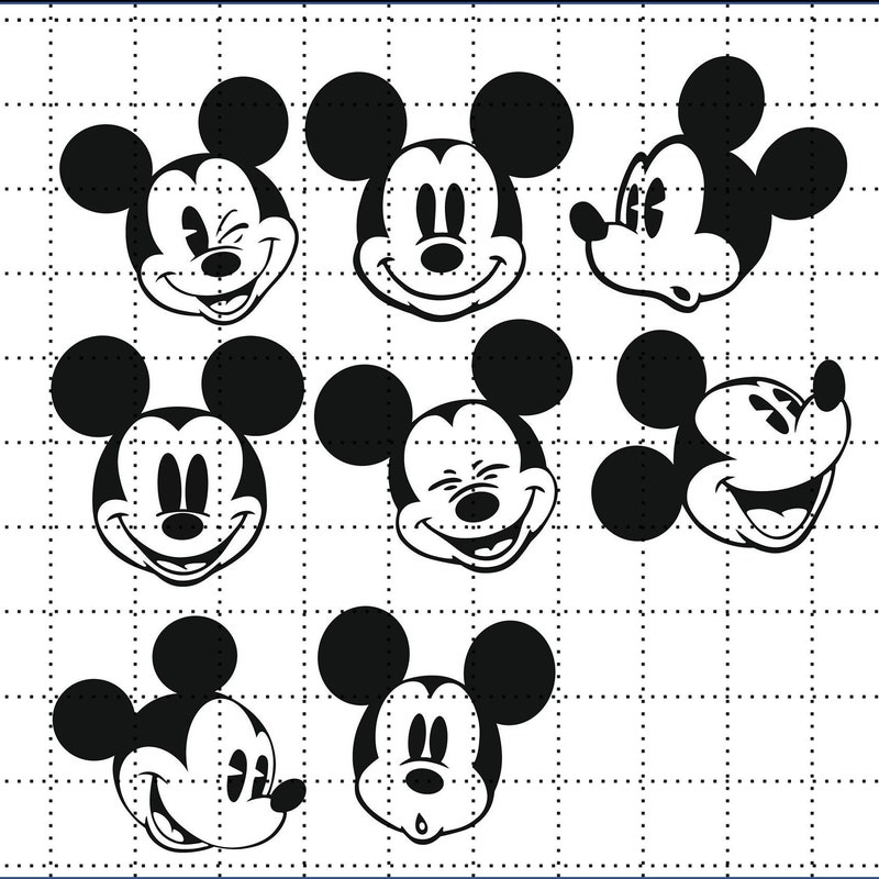 Tête de mickey - Etsy France