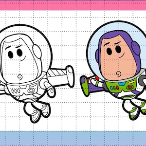 Toy Story Chibi PNG Woody Buzz Lightyear Jessie Aliens Zurg Rex Forky ...