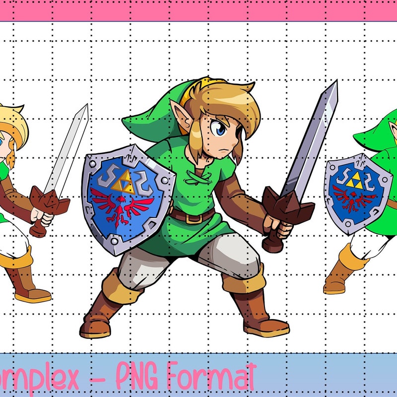 Sketch of Link - Etsy