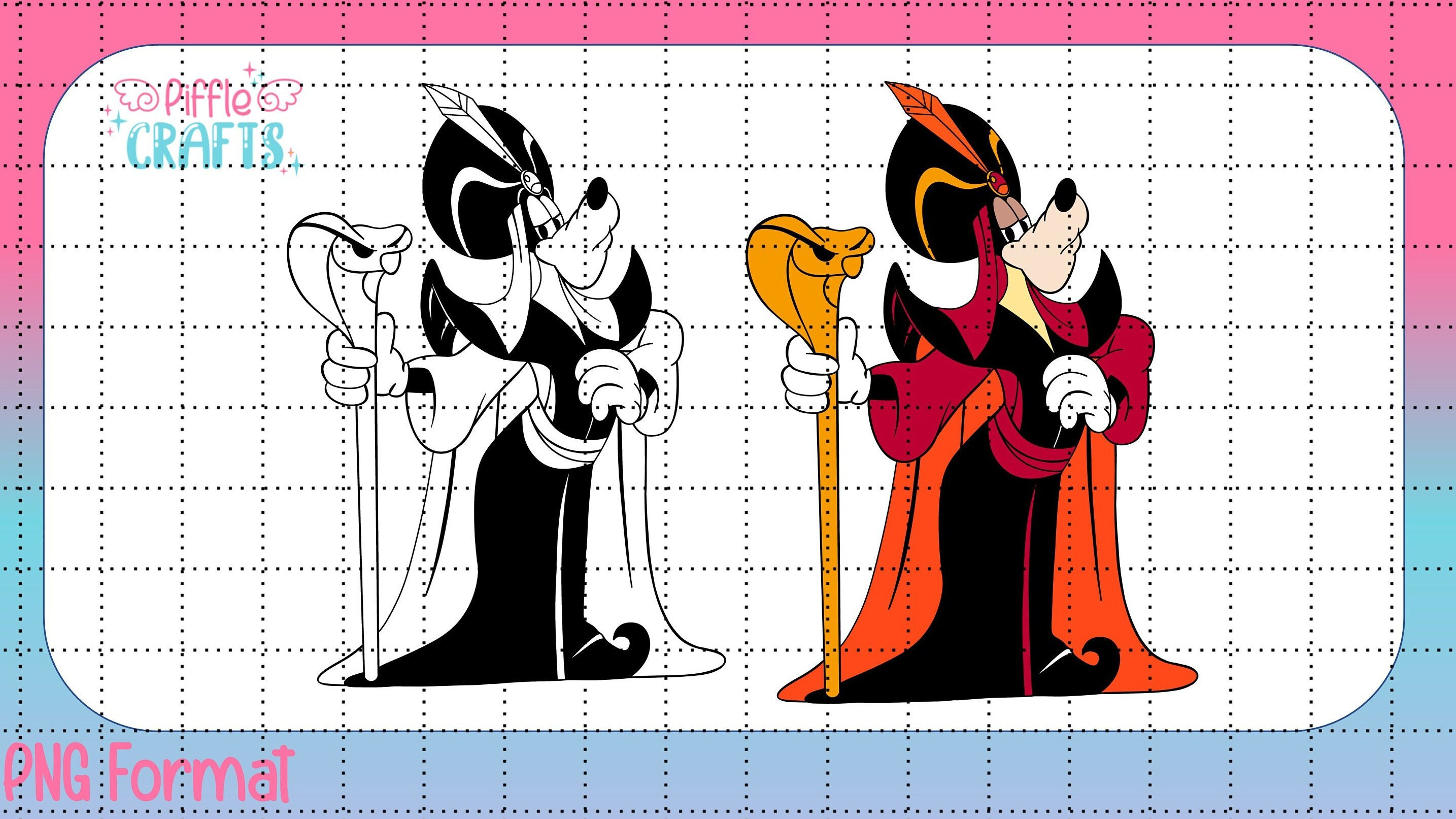 Halloween Fab 5 Villains Mickey Minnie Donald Daisy Goofy Pluto as ...
