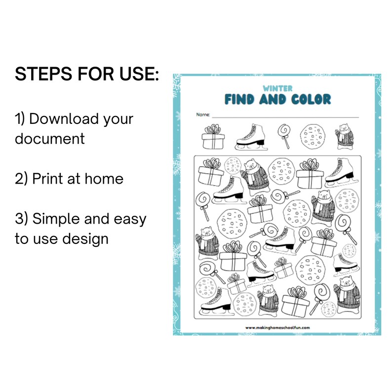Printable Winter Games and Activities, Winter Teacher Resources ...