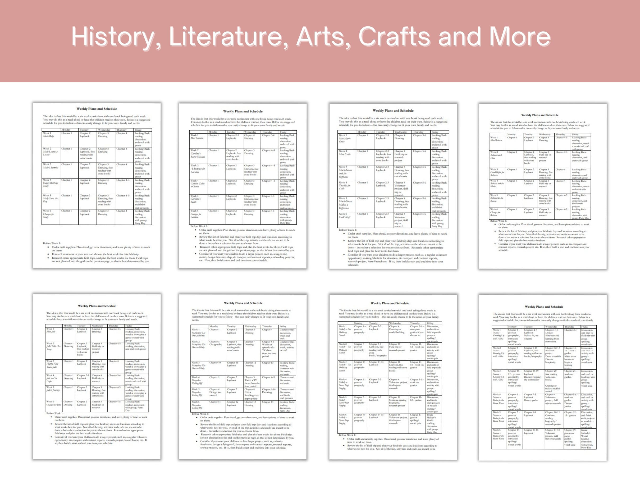 Co-op License - American History Lesson Plans, American Girl Homeschool ...