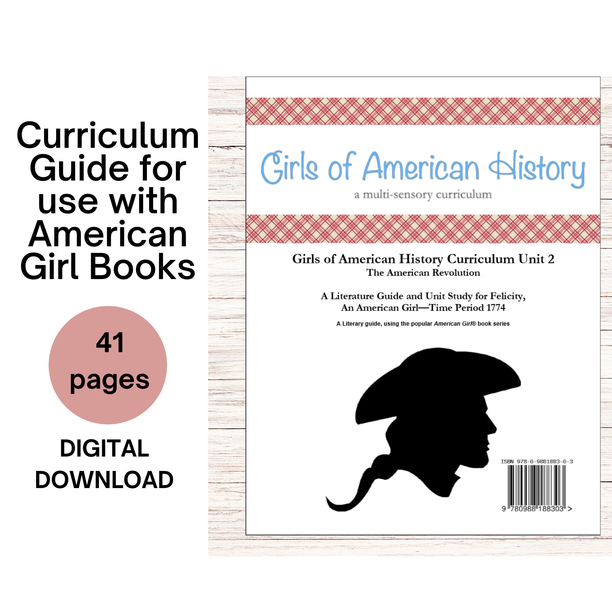 Family License American History Lesson Plans American Girl Unit Study ...