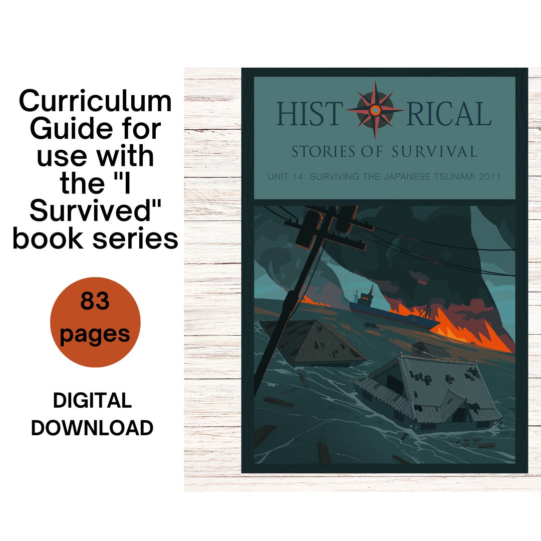 Family License Homeschool Tsunami Science Curriculum, Japanese Tsunami ...