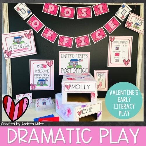Valentine Post Office Dramatic Play - Etsy