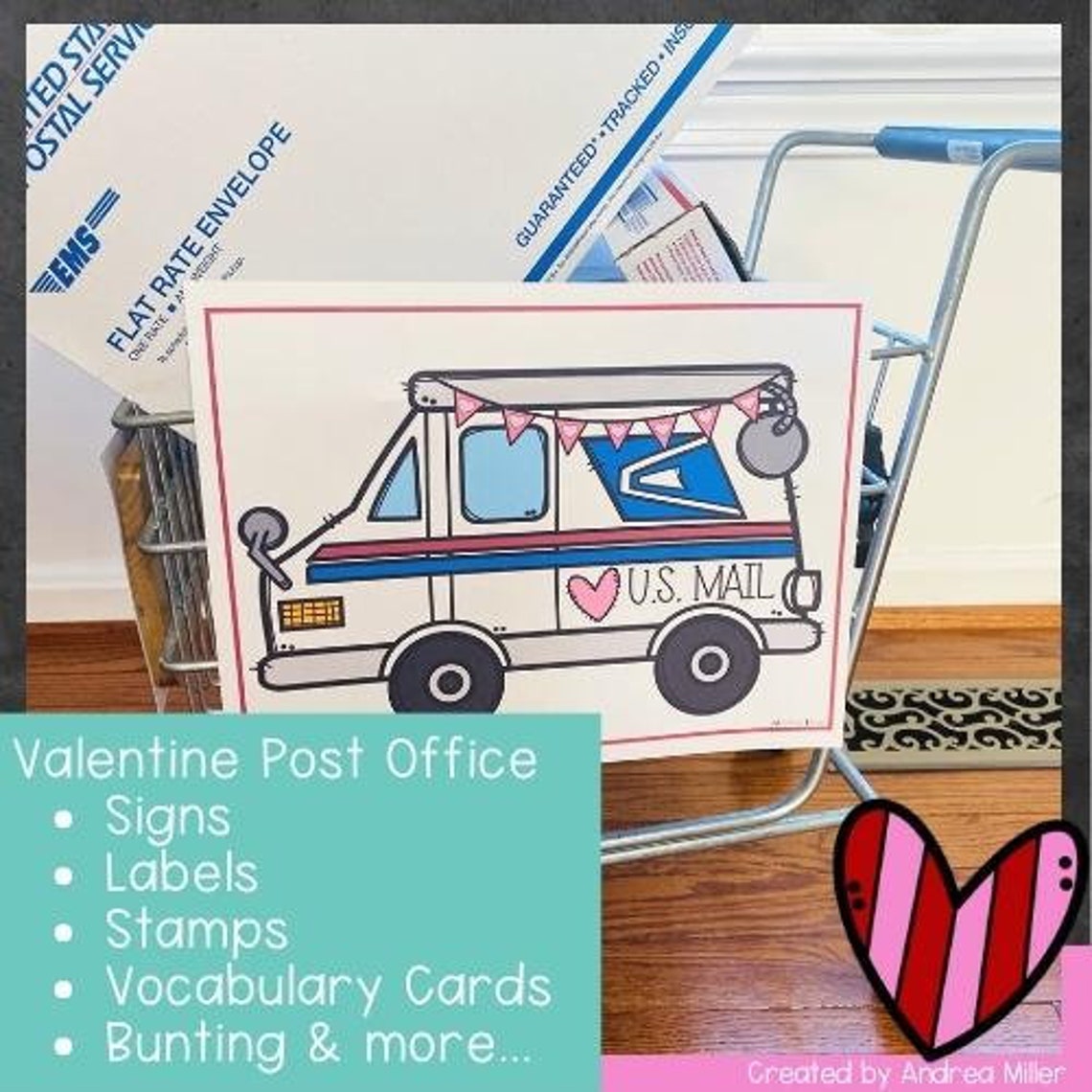 Valentine Post Office Dramatic Play - Etsy