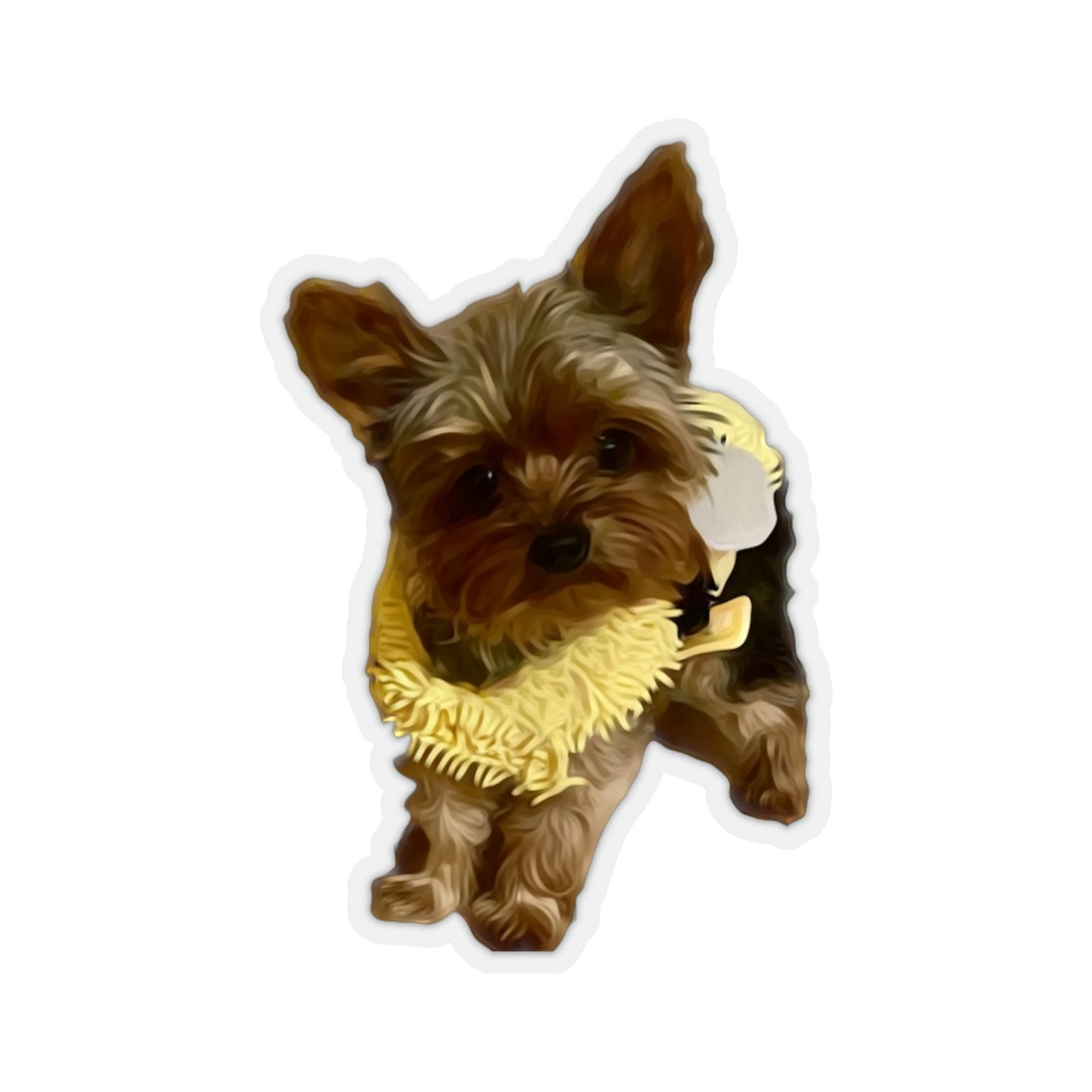Yorkie Decal / Sticker / Yorkie Sticker / Car Decal / Custom - Etsy
