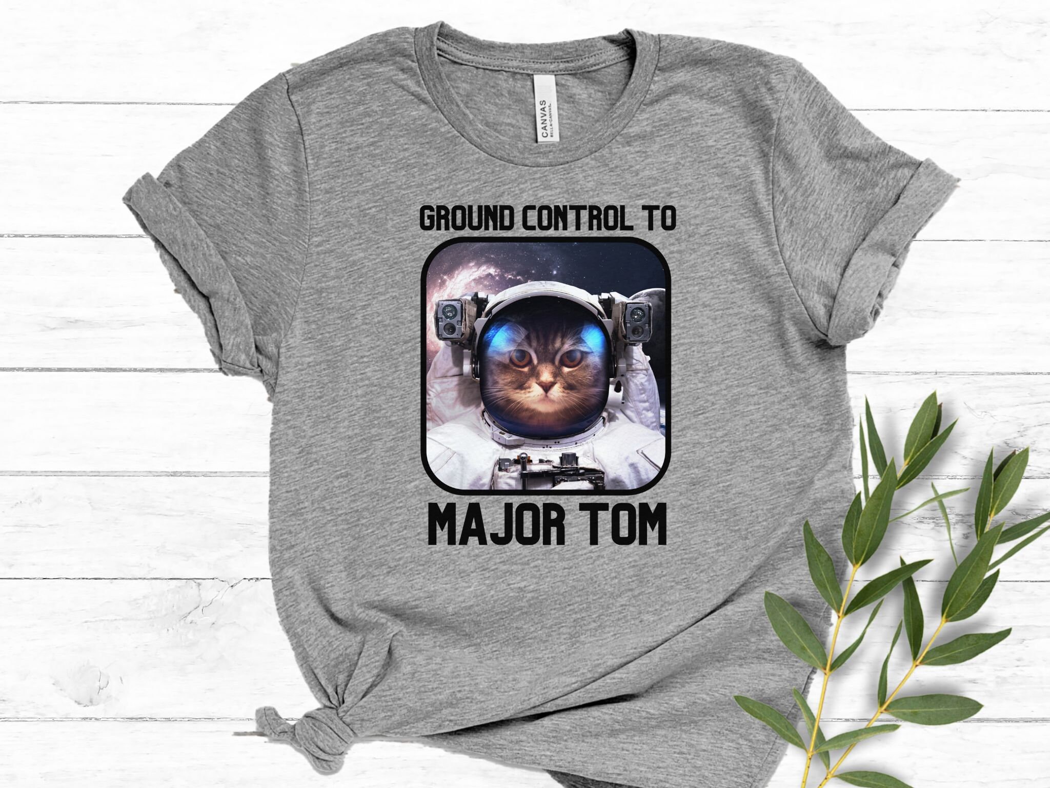 Ground Control to Major Tom T-shirt, Tank Top, Kids Shirt, David Bowie ...
