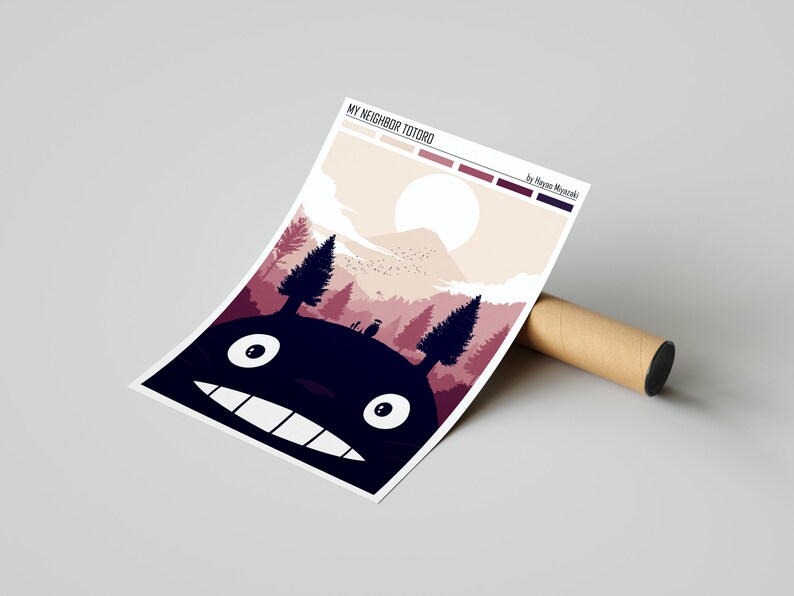 My Neighbour Totoro Poster, Studio Ghibli Poster, Totoro Print, Studio ...