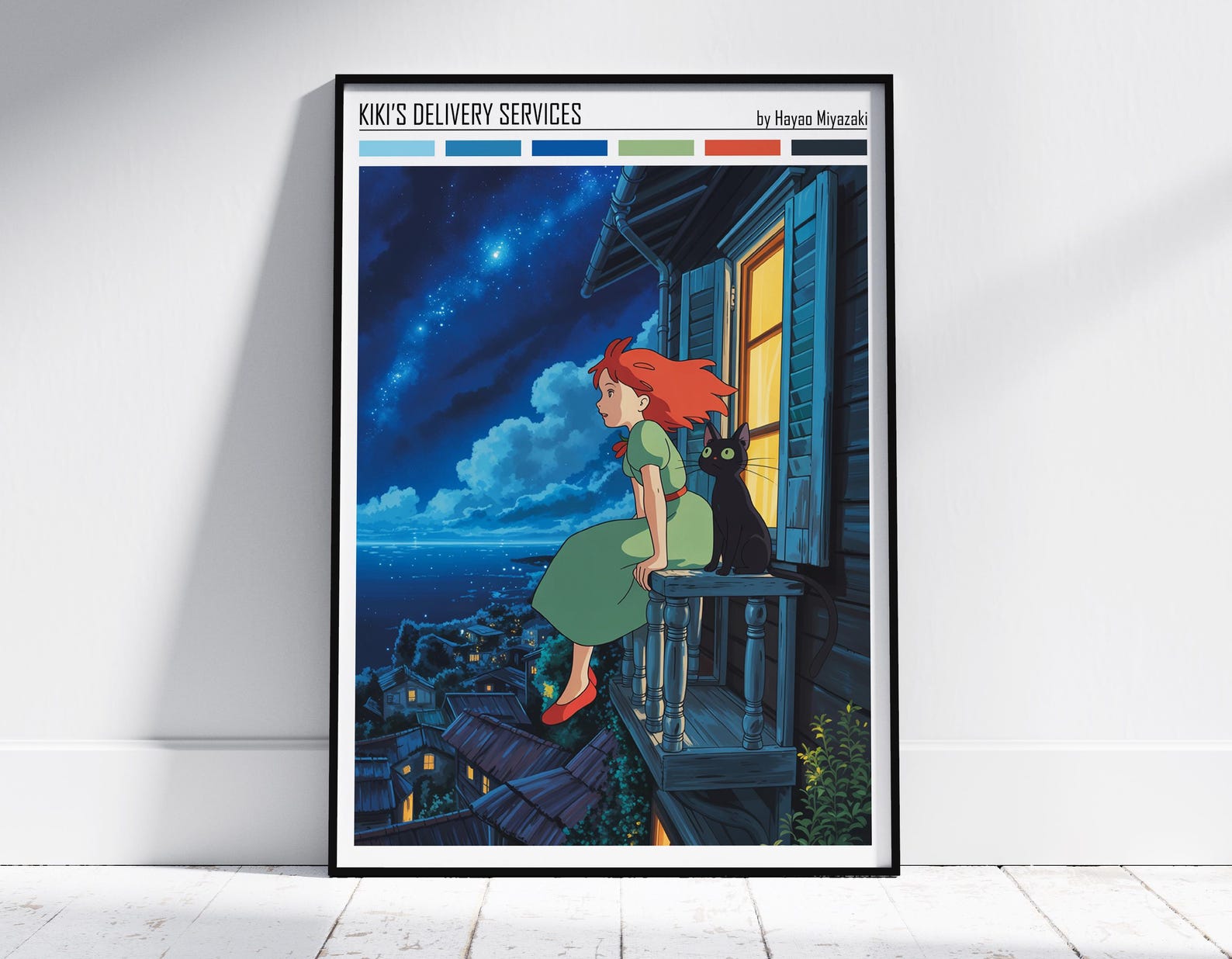 Studio Ghibli Movie Poster Set, Miyazaki Art Print - Etsy