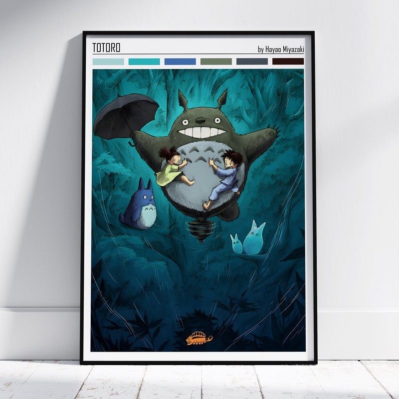 Totoro Poster - Etsy