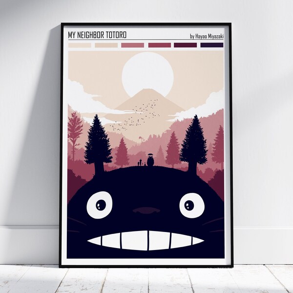 Totoro Poster - Etsy