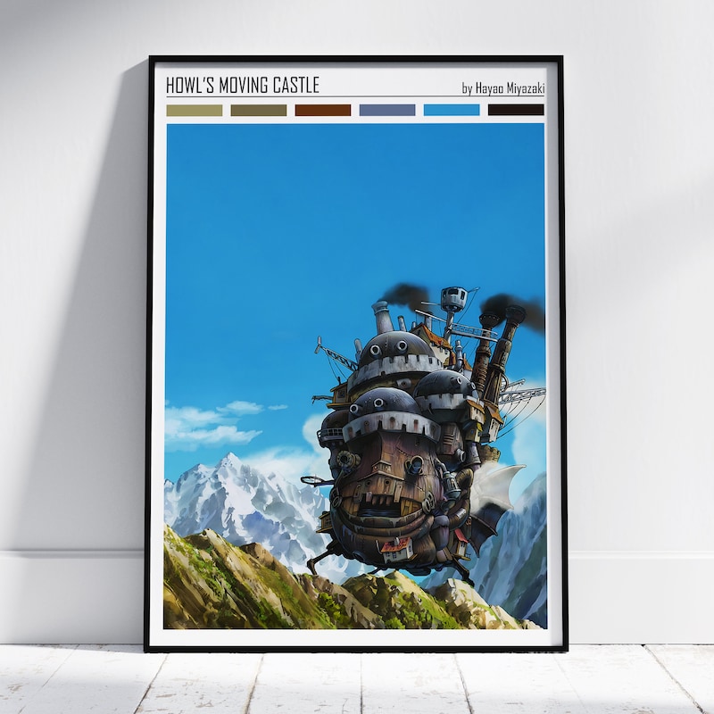 Howl's Moving Castle Posters - Etsy